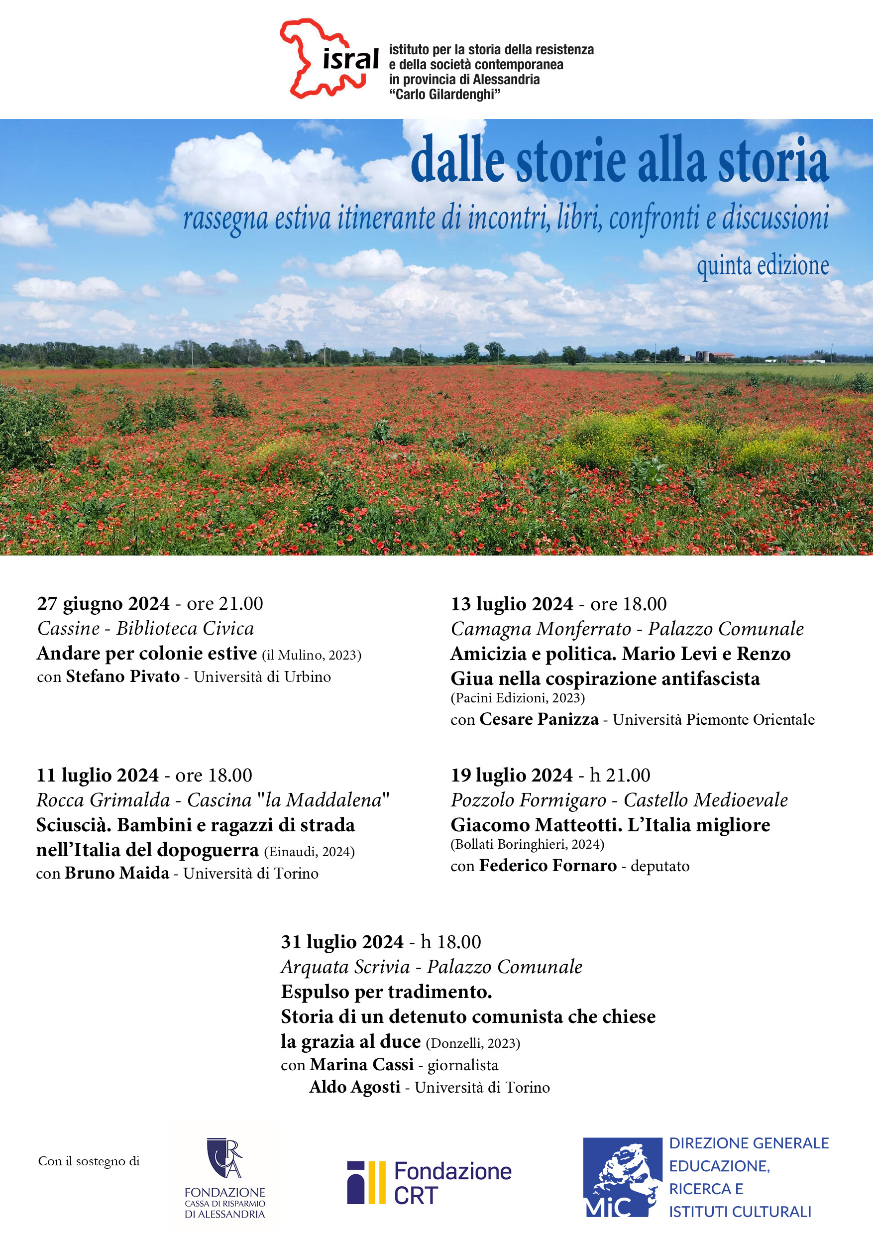 Dalle storie alla storia_5° edizione_blu | ISRAL